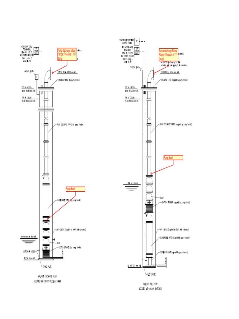 Pump Discharge Elbow Flange: Pressure ??? (Barg) Pump Discharge Elbow ...