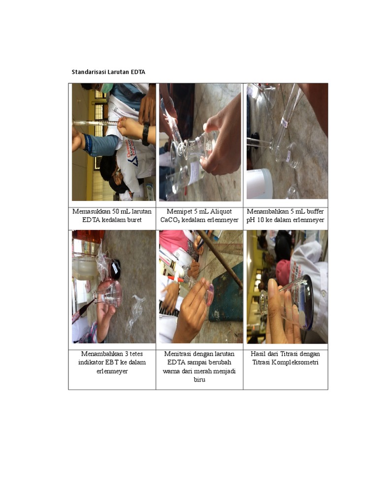 Standarisasi Larutan Edta | PDF