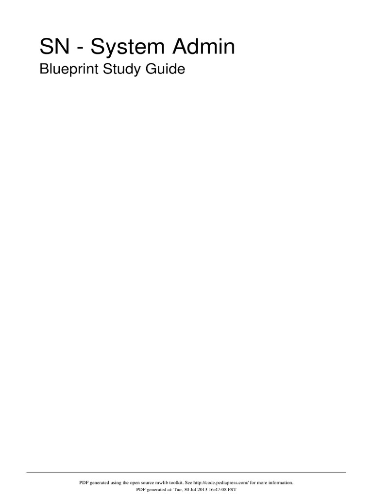 ServiceNow Admin Certification Book PDF | PDF | Html | Menu (Computing)