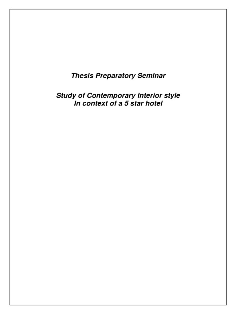 5 Star Hotel Research Report | PDF | Hotel | Stairs