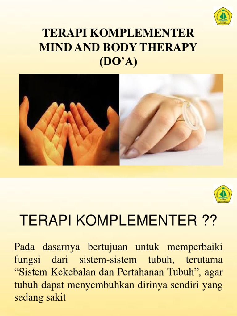 Terapi Komplementer | PDF