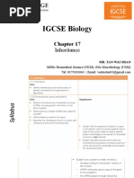 Chapter 17 Notes Igcse Edexcel Biology | PDF | Ploidy | Meiosis
