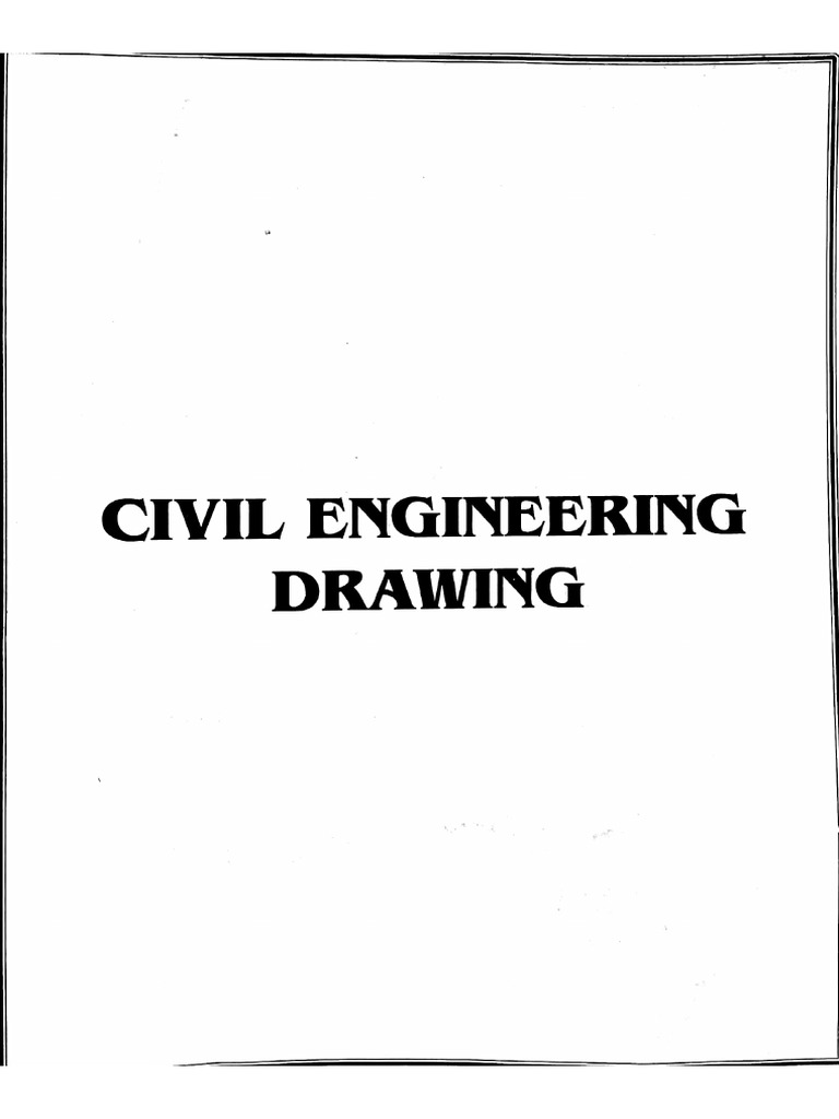 Civil Engineering Drawings | PDF