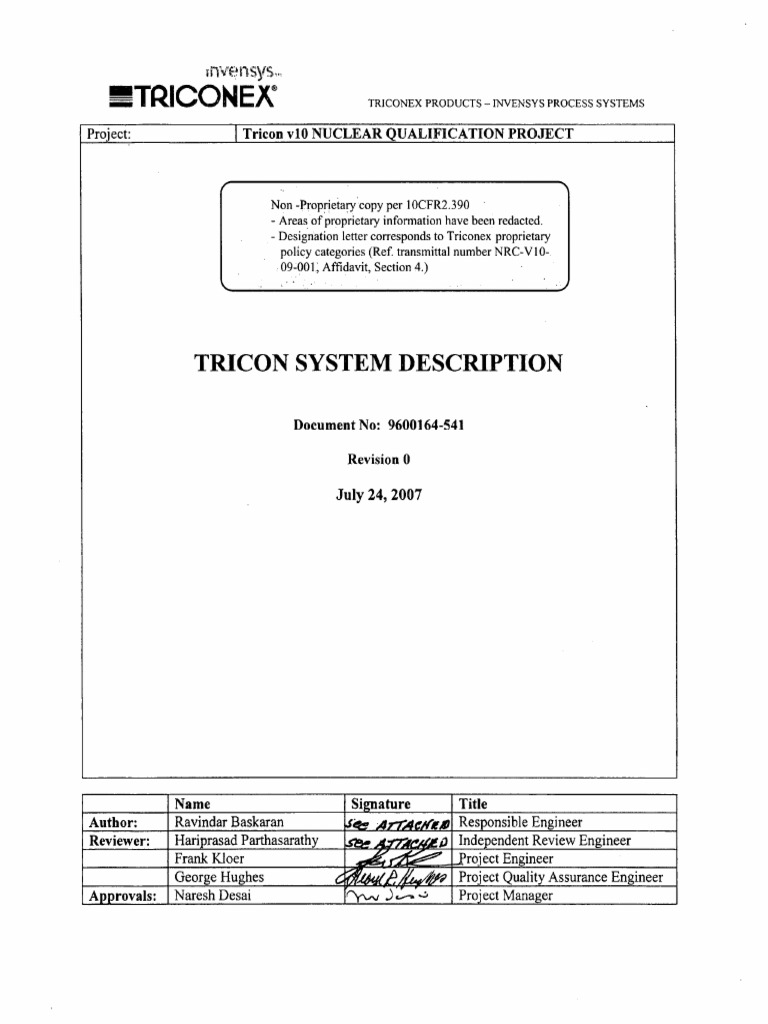 Triconex Document | PDF | Programmable Logic Controller | Input/Output