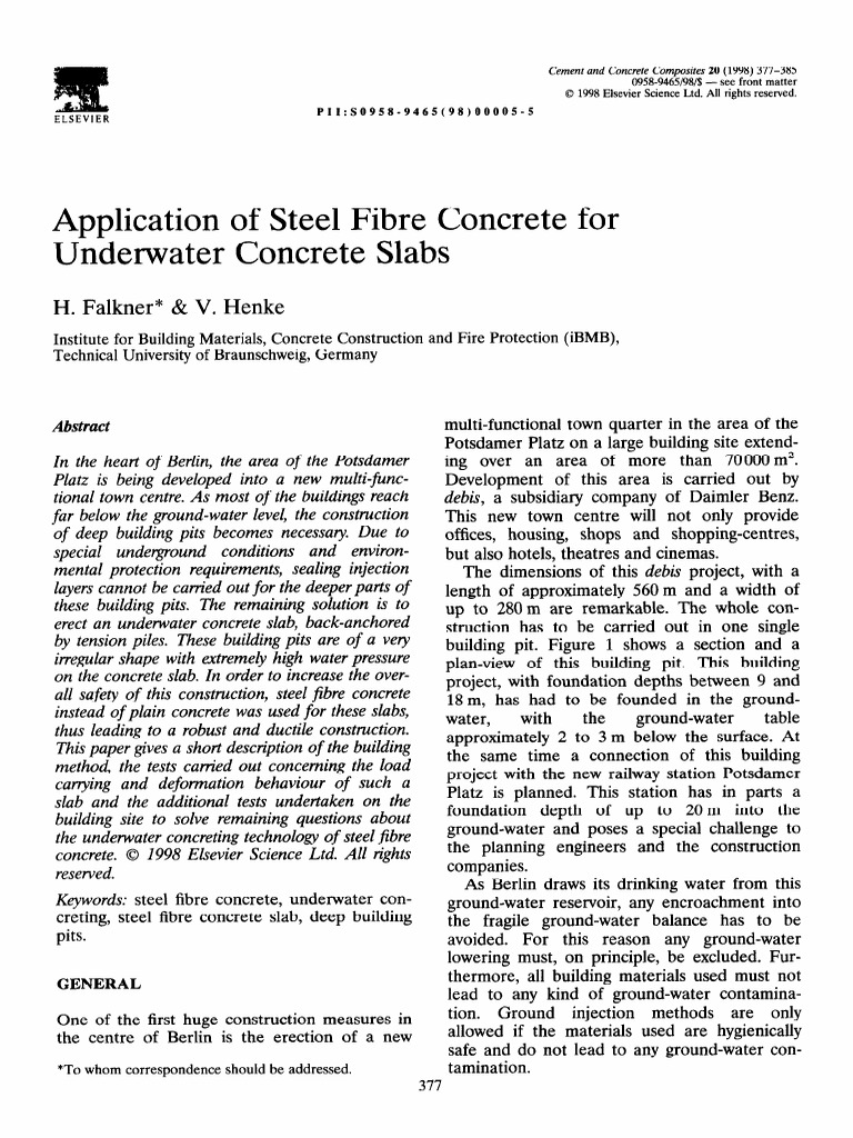 3-Potsdamer Platz Raft Slab Project Journal Paper - Application of ...