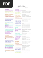 Gwiyomi Song Lyrics and Meaning | PDF