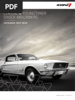 Koni Shock Cross Reference and Data Parts Sheets | PDF