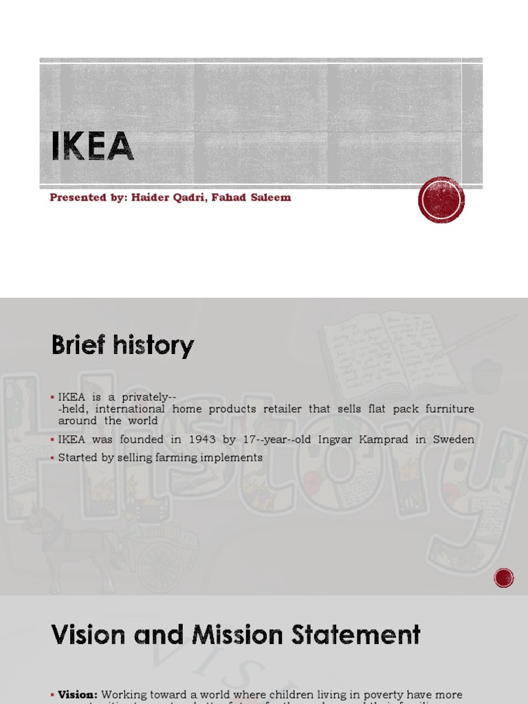 IKEA's Global Strategy and Vision | PDF