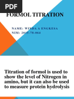 Lane and Eynon's Method | PDF | Titration | Chemistry