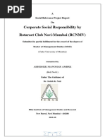 CSR Proposal Template | PDF | Corporate Social Responsibility | Trust Law