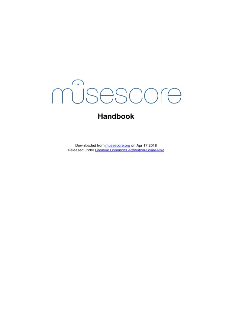 MuseScore Handbook | PDF | Synthesizer | Musical Notation