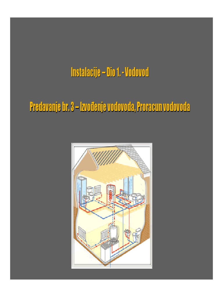 Instalacije Vode | PDF