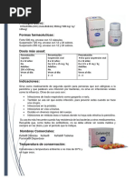 Prospecto Calmador CB Tramadol 50 mg | PDF | Dolor | Analgésico