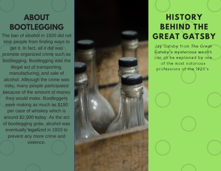 Gatsby's Wealth: Bootlegging Secrets | PDF | Travel
