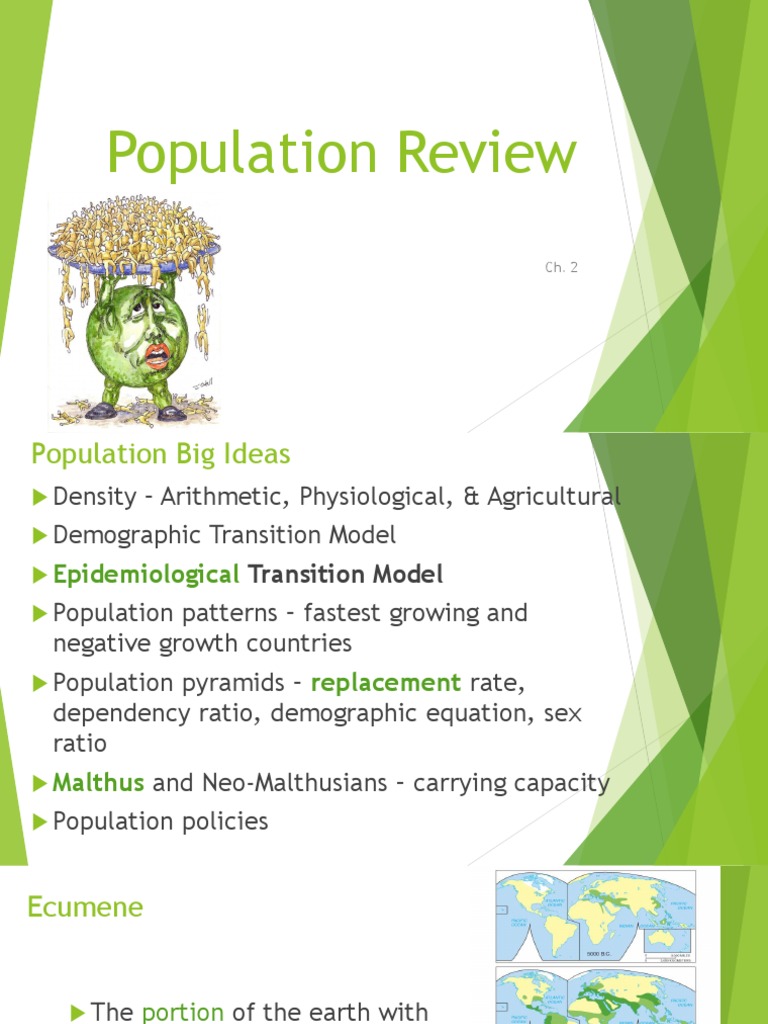Chapter 2 Population Review | PDF | Population | Demography