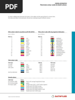 Indoor Riser (Mid-Span) Cable: Specifications | PDF | Green | Blue