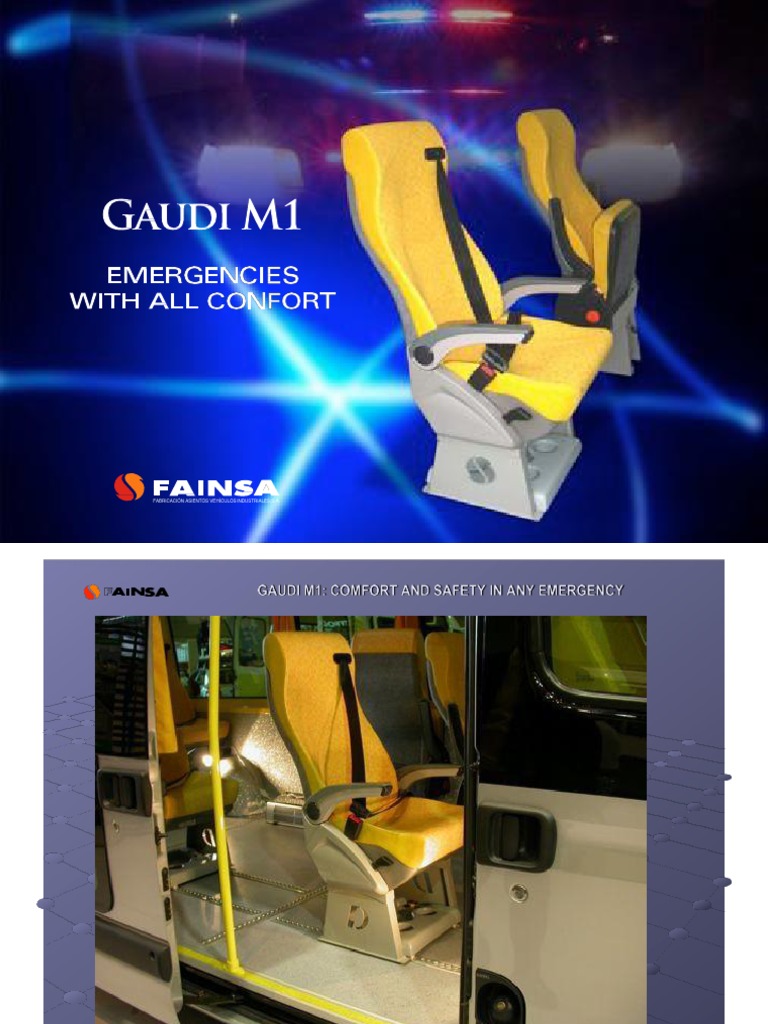 Asientos Fainsa (002) WORD | PDF | Wheelchair | Vehicles