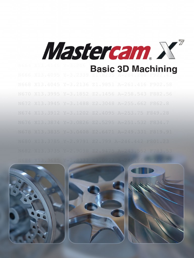 Mastercam Basic 3D Machining | PDF | Machining | Machine Tool