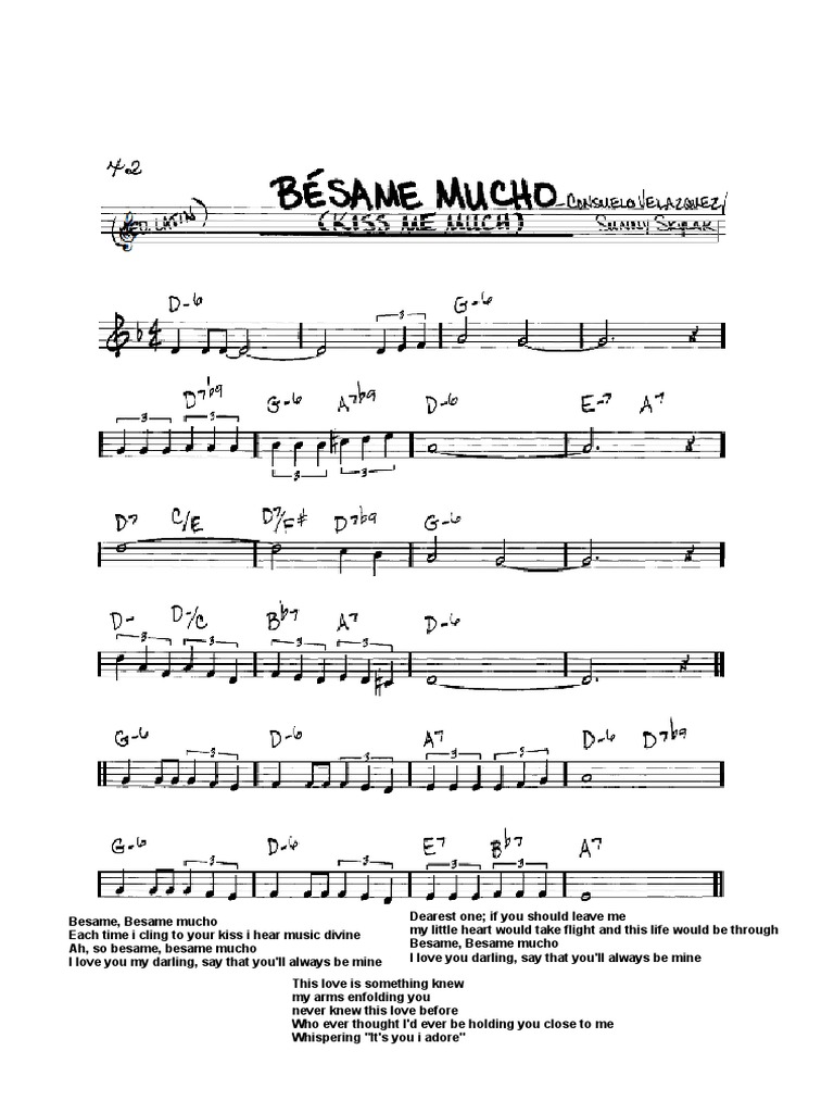 Besame Mucho DM | PDF