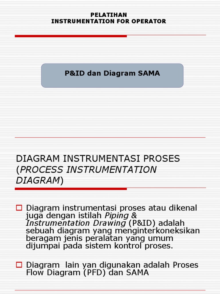 Perbedaan P&ID dan PFD dalam Instrumentasi | PDF