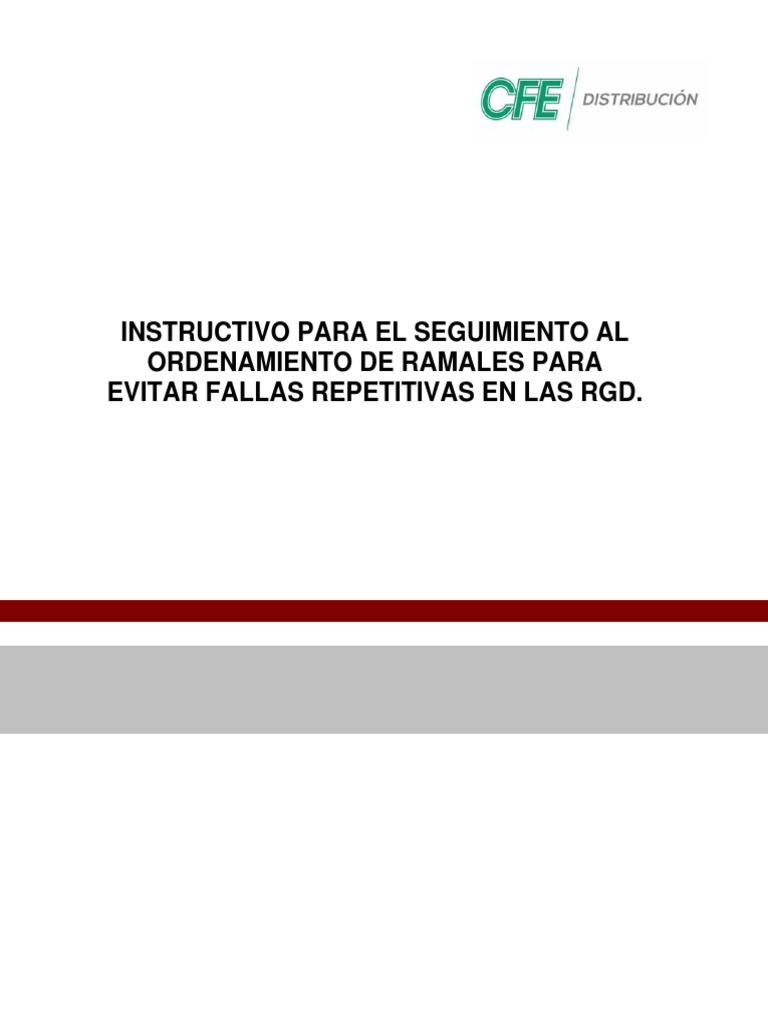 Manual de Ordenamiento de Ramales v2 27junio2017 | PDF ...