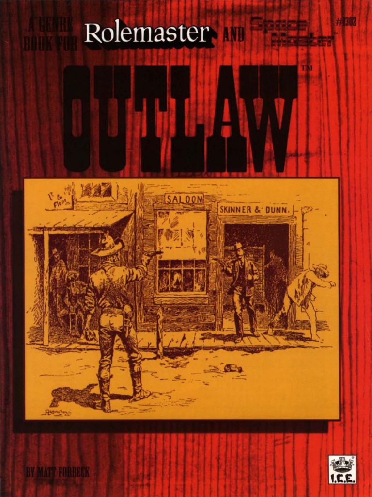 Rolemaster Outlaw PDF | PDF | Cowboys | Ranches