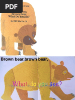 Brown Bear I SEE Pocket Chart Simple Sentences | PDF | Mystery ...