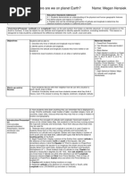 Grade 6 Lesson Plan Locating Places On Earth | PDF | Latitude | Longitude