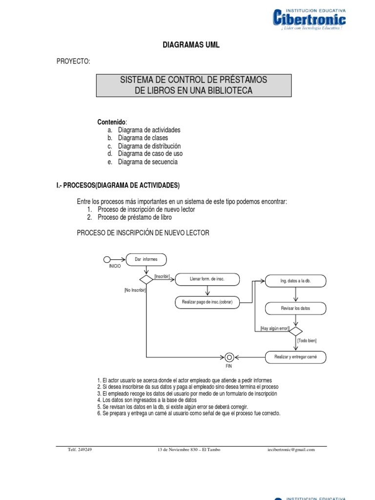 Diagramas UML para Biblioteca | PDF | Bibliotecas | Usuario (informática)