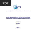 ISO 15022 Settlement Practices Guide | PDF | Cusip | Securities (Finance)
