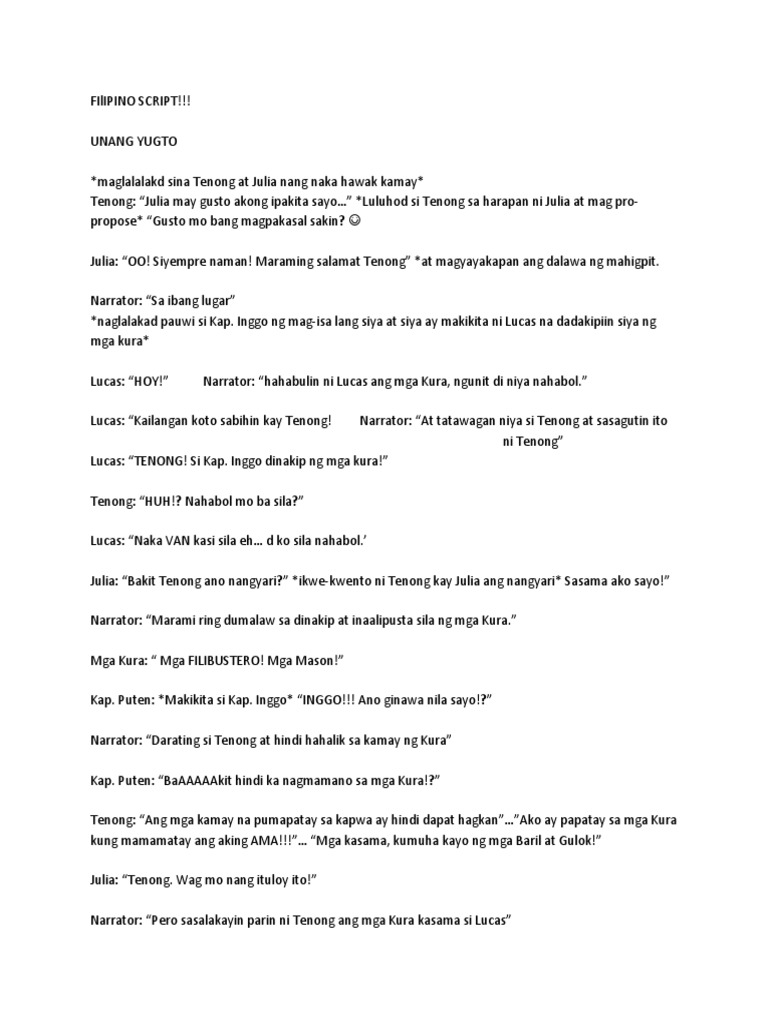 Filipino Script | PDF