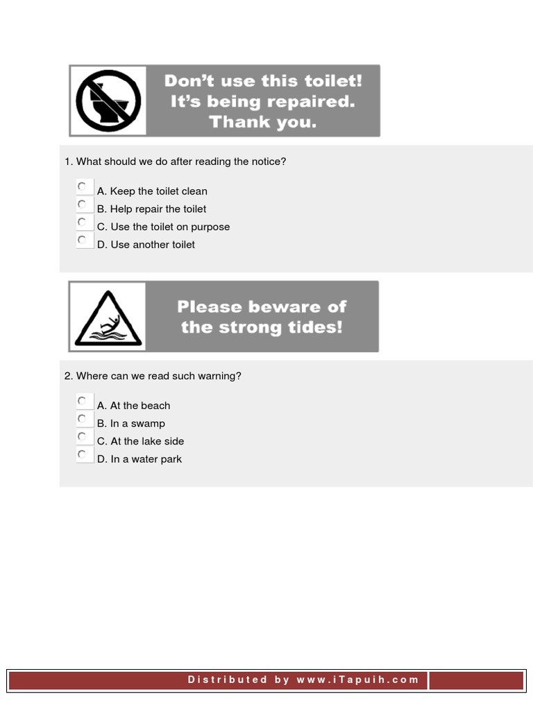 Notice Caution Warning | PDF