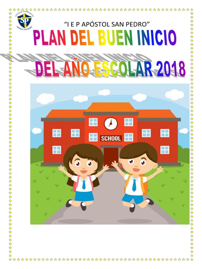 Buen Inicio Del Año Escolar 2018 (1) | Educación primaria | Educación ...