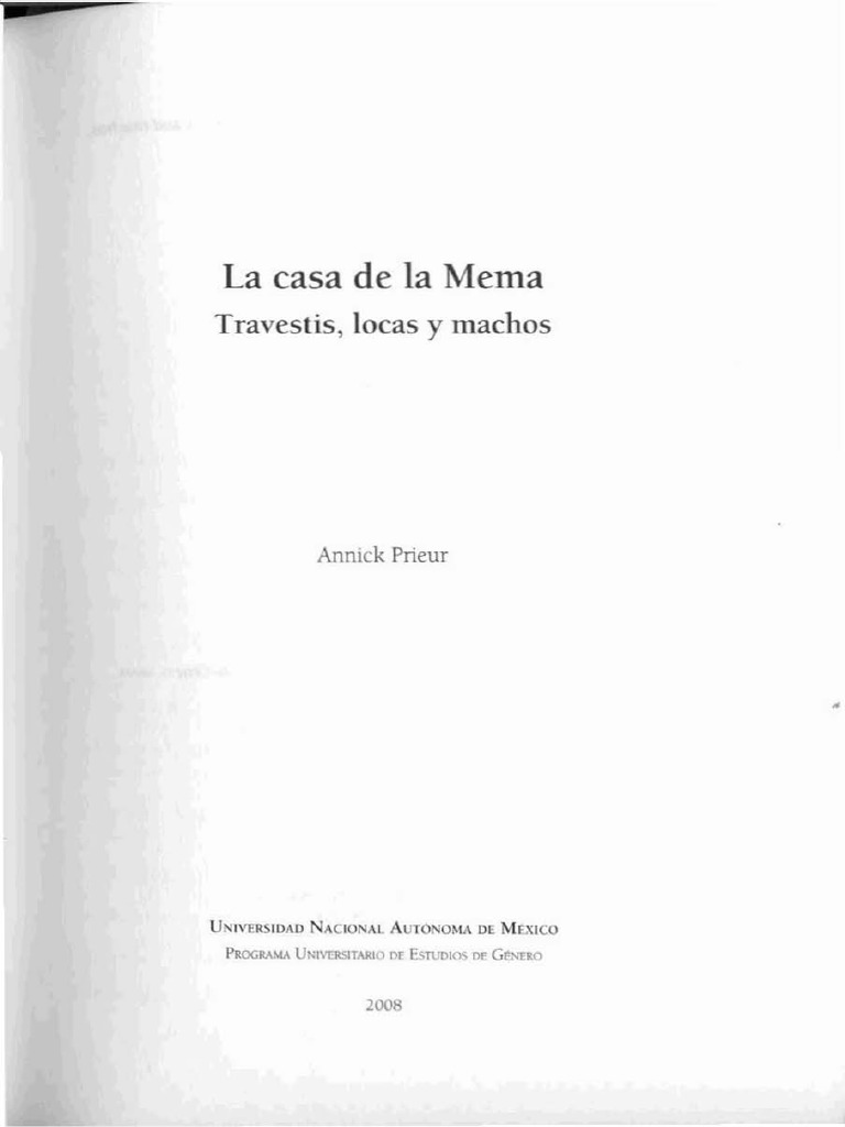 Annick Prieur La Casa de La Mema | PDF