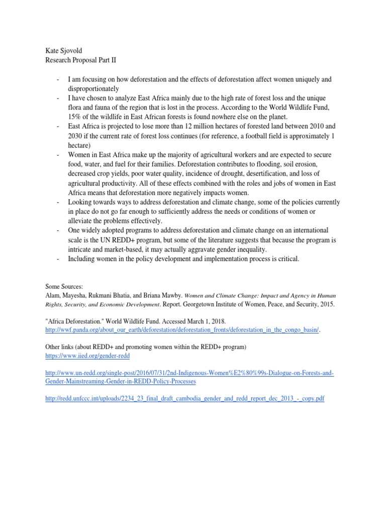 Elevator Speech 2 | PDF | Deforestation | Reducing Emissions From ...