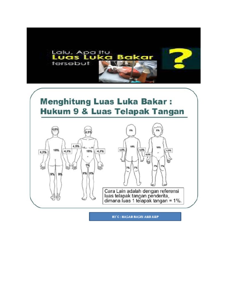 Derajat Luas Luka Bakar | PDF