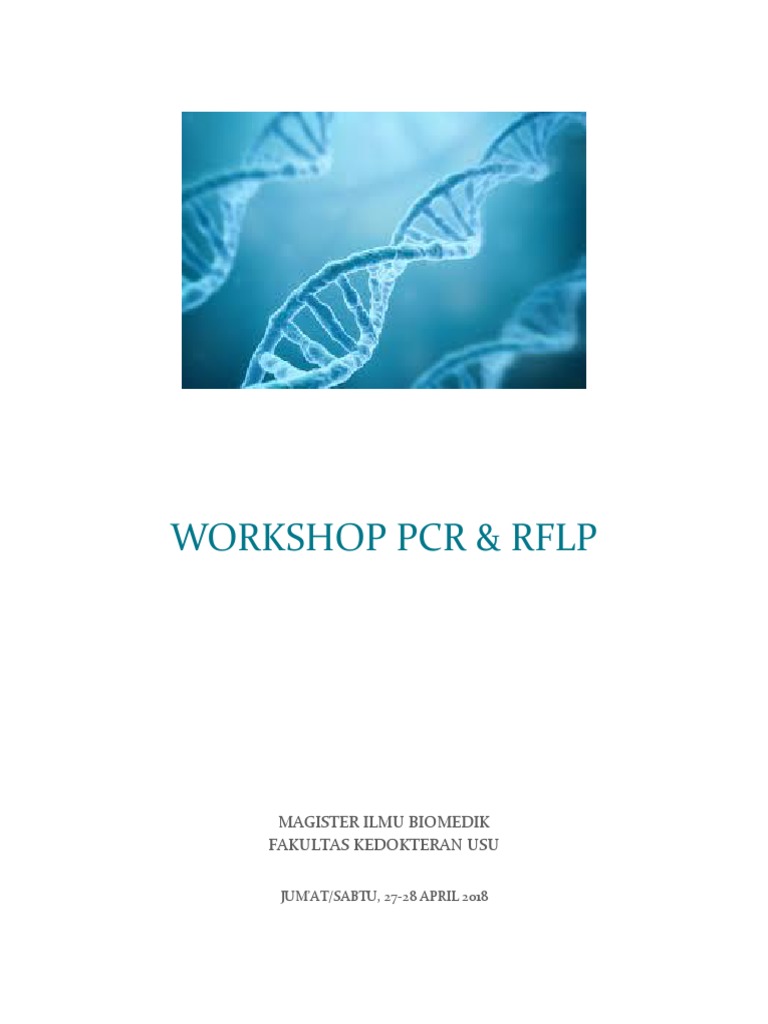 Sampul Materi Worshop PCR RFLP | PDF | Computing | Software