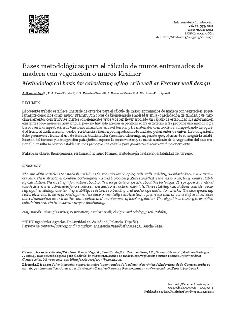 Diseño de Muro Criba | Descargar gratis PDF | Fricción | Doblar