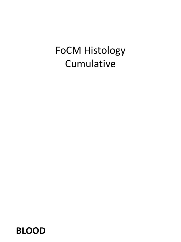 FoCM Histology | PDF | Lymph Node | Lymphatic System