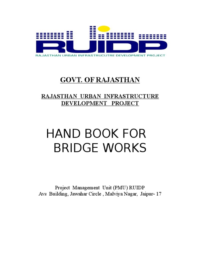 Bridge Hand Book | PDF | Deep Foundation | Bearing (Mechanical)