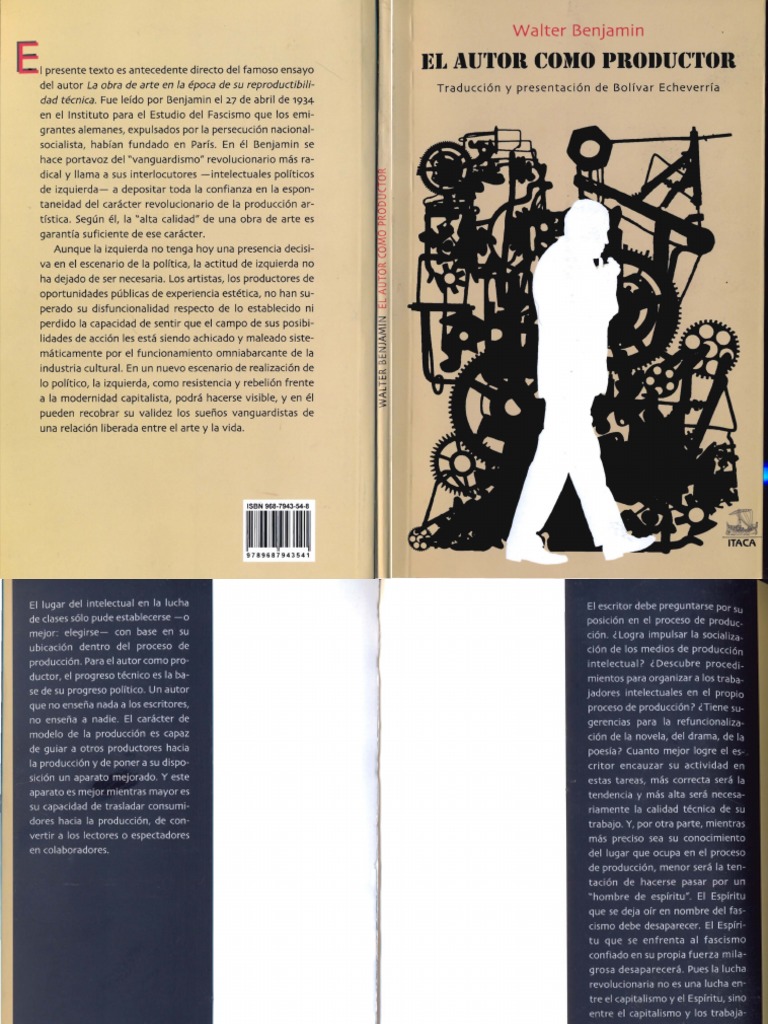 Benjamin Walter - El Autor Como Productor | PDF | Autor | Dialéctico