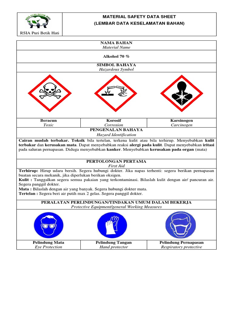 MSDS Formalin | PDF