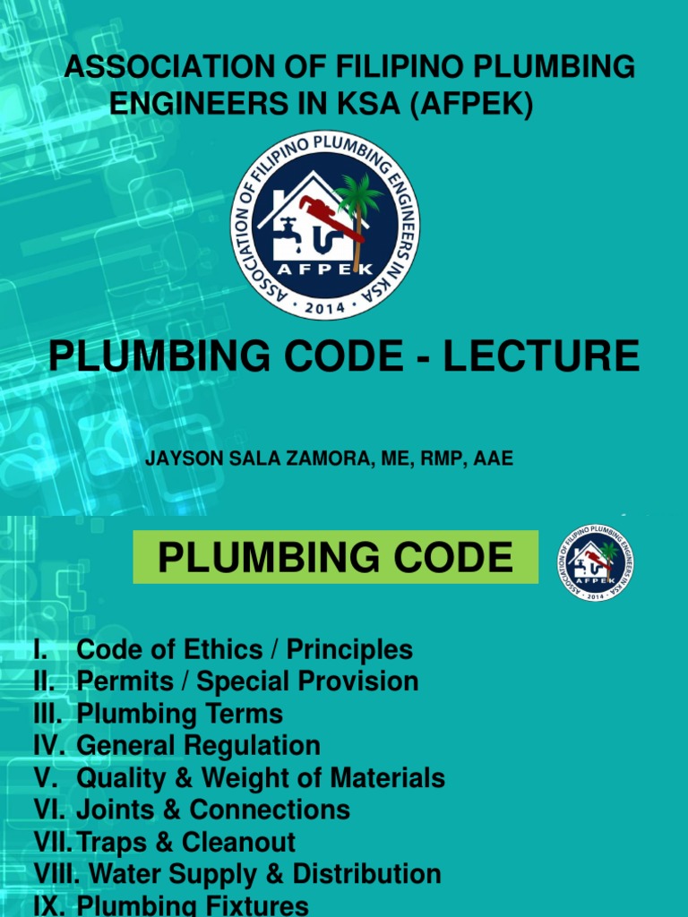 Plumbing Mathematics | PDF | Plumbing | Specification (Technical Standard)