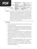 SOP For Keys Control | PDF | Government Information | Government