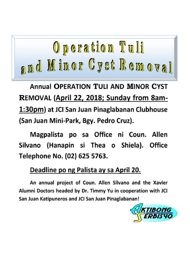 Operation Tuli | PDF