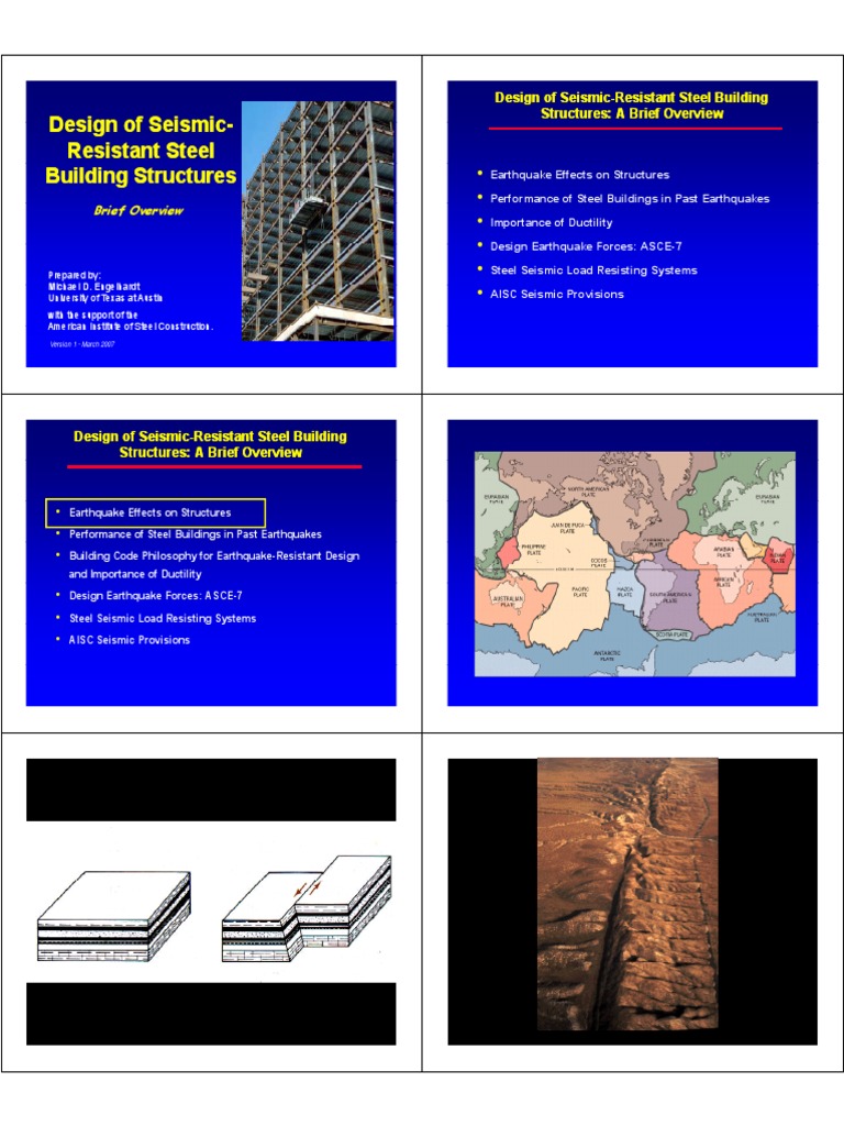 AISC - Design of Seismic-Resistant Steel Building Structures PDF | PDF ...
