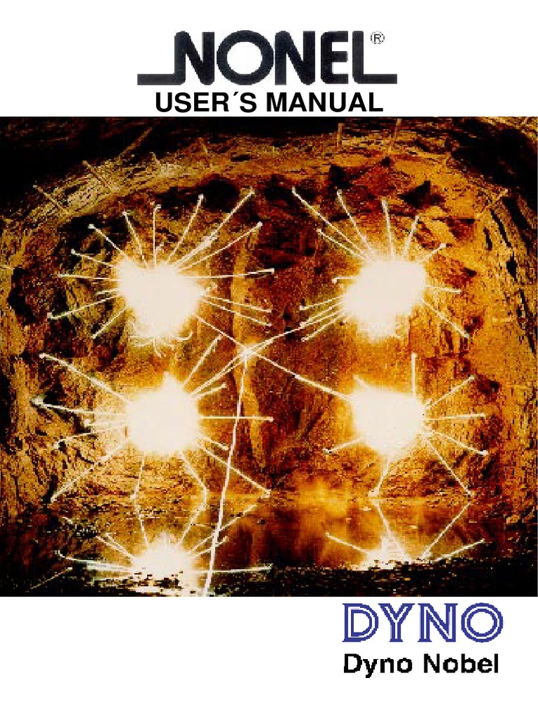 Nonel Manual | PDF | Explosive Material | Vacuum Tube