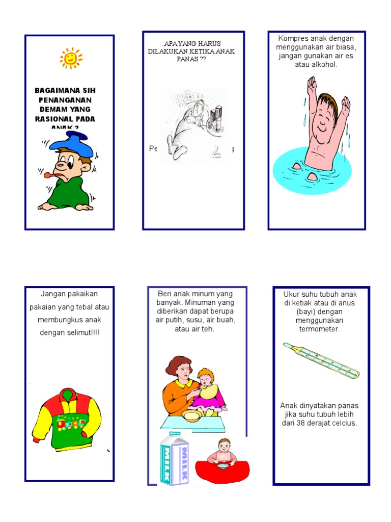 Leaflet-Demam PDF | PDF