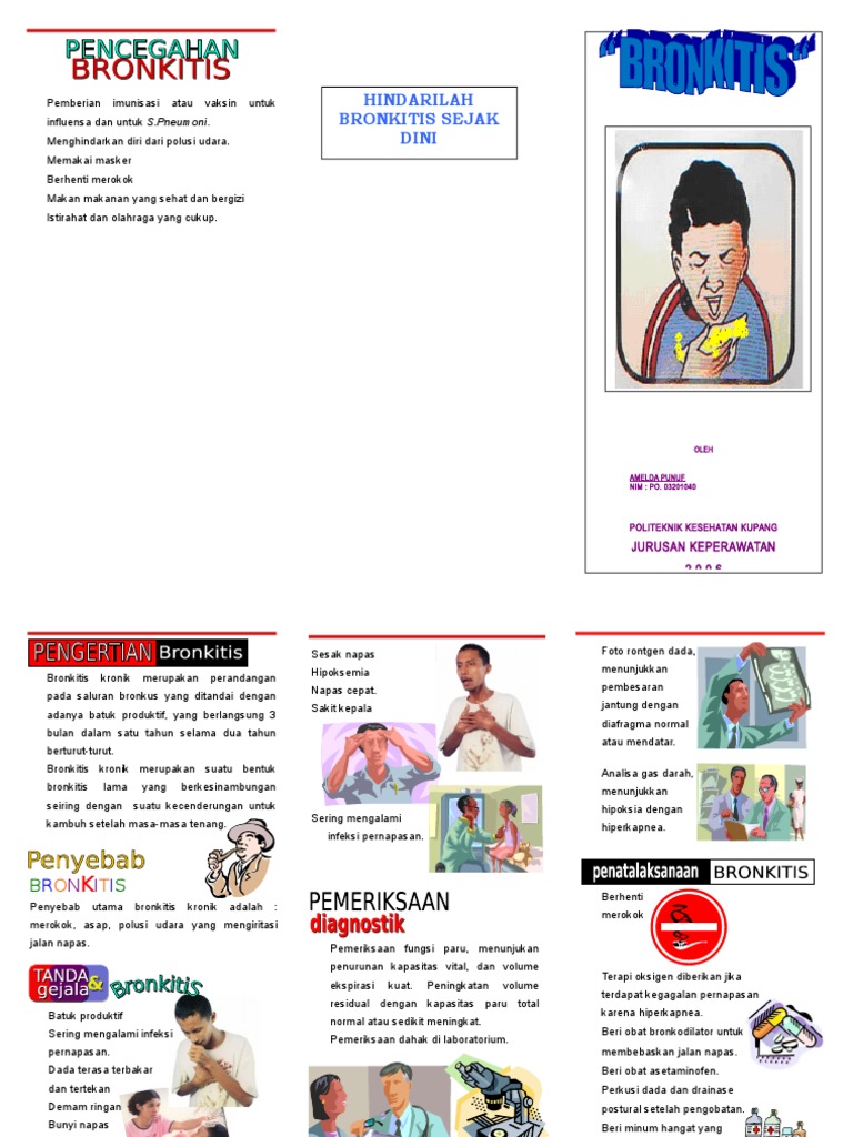 Leaflet Bronkitis | PDF