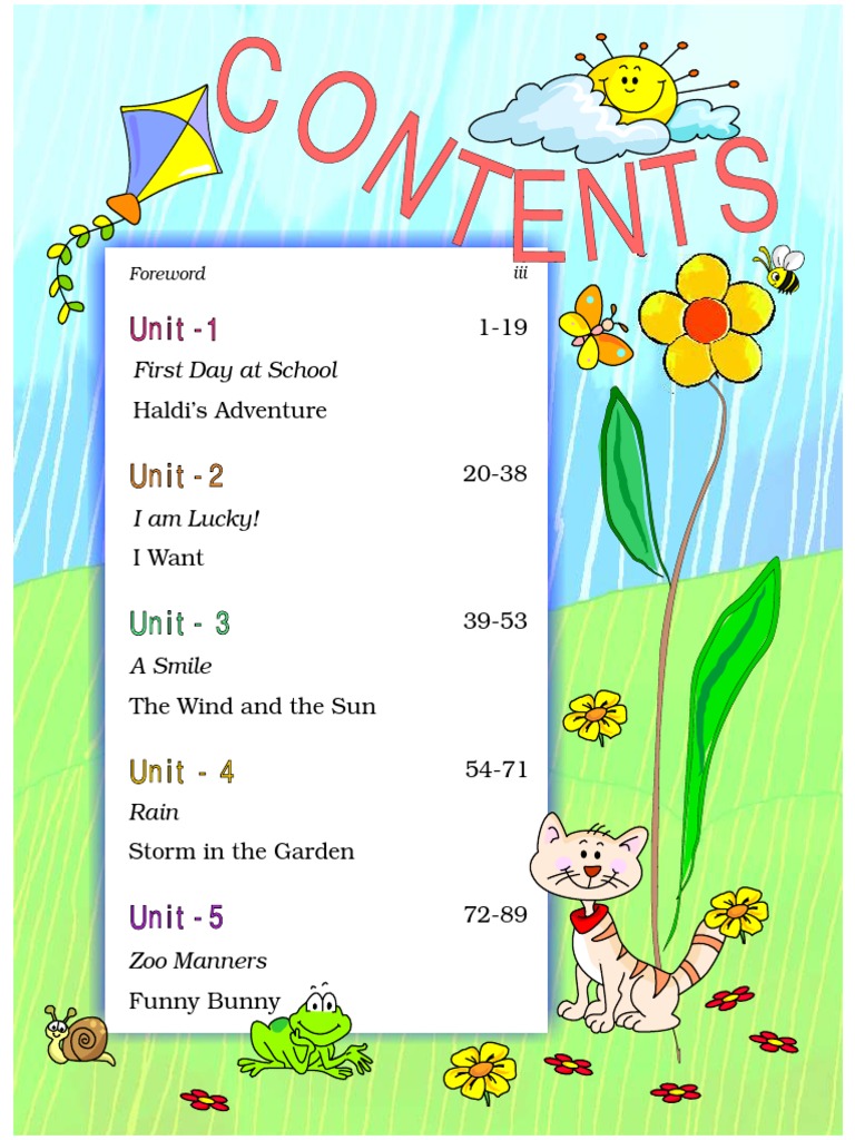 NCERT Class 2 English | PDF | Elephant | Reading (Process)